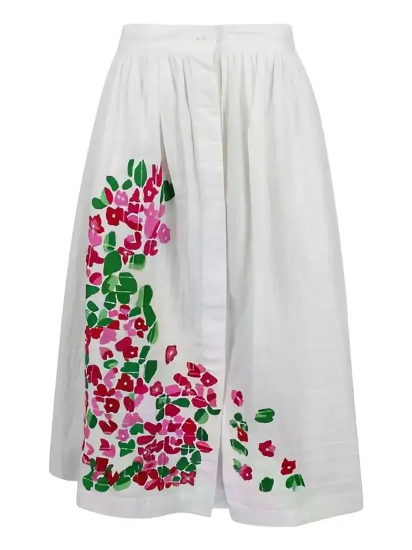 MII Mona Midi Skirt - White