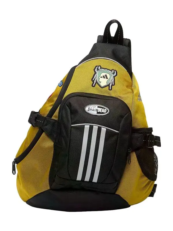 Adidas X Brain Dead Logo-patch Backpack - Yellow
