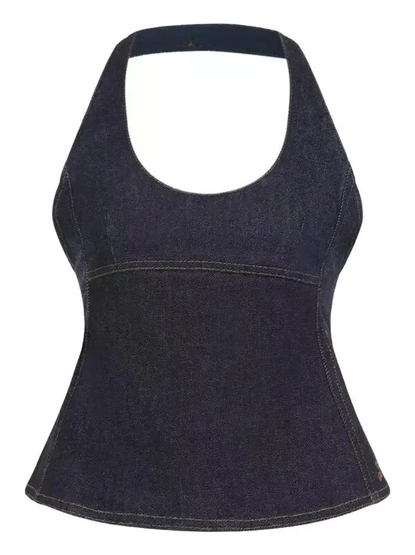 Jacquemus Le Lavoire De-nîmes Denim Top - Blue