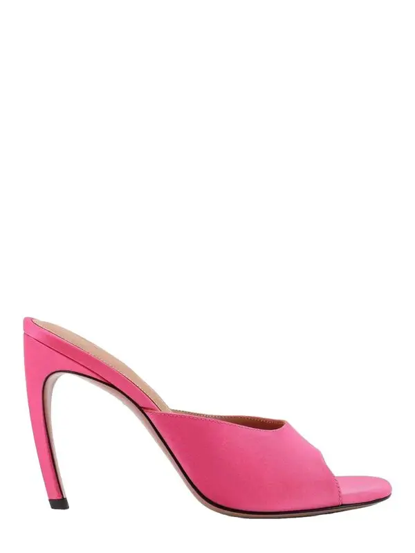 Attico Betta Rounded-toe Sandals - Pink