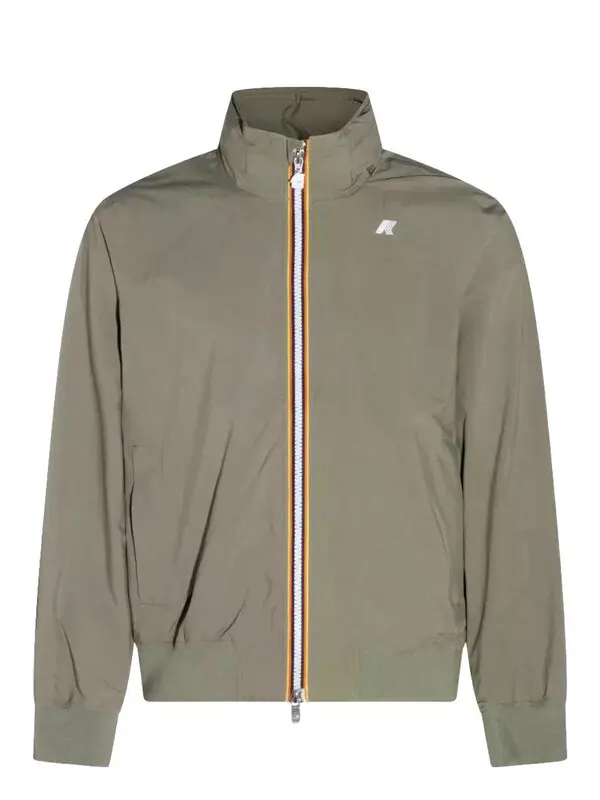 K-WAY Amaury Zip Jacket - Green