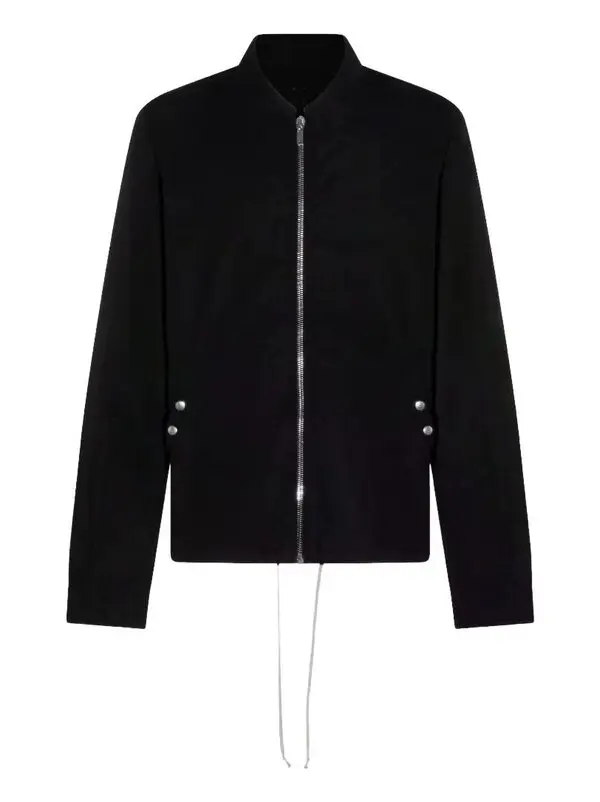 Rick Owens Drawstring Hem Jacket - Black