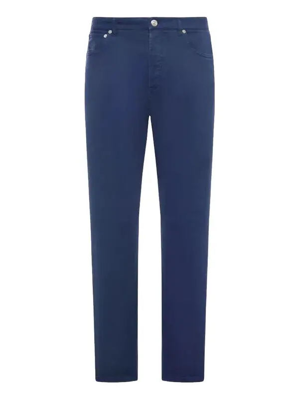 Brunello Cucinelli Five-pocket Trousers - Blue