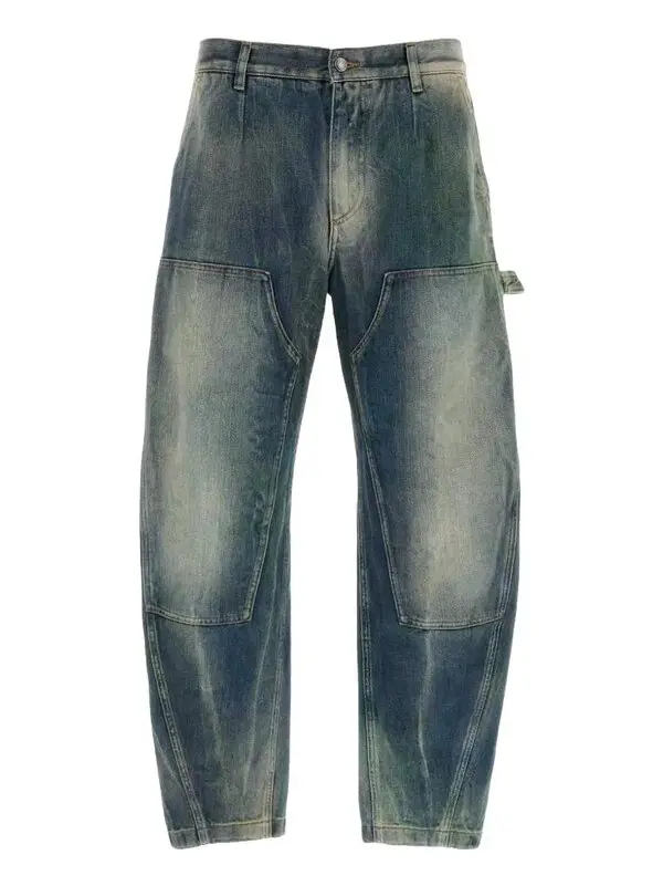 Dolce & Gabbana Panelled Jeans - Blue