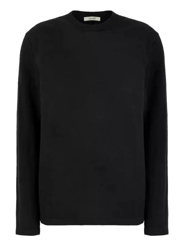 THE ROW Floris Cotton Sweater - Black