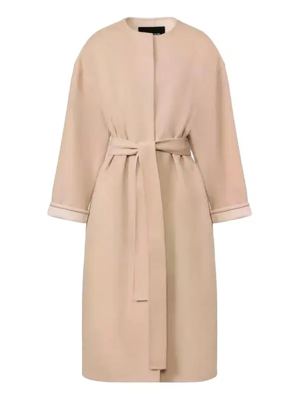 Fabiana Filippi Wool Coat - Neutrals