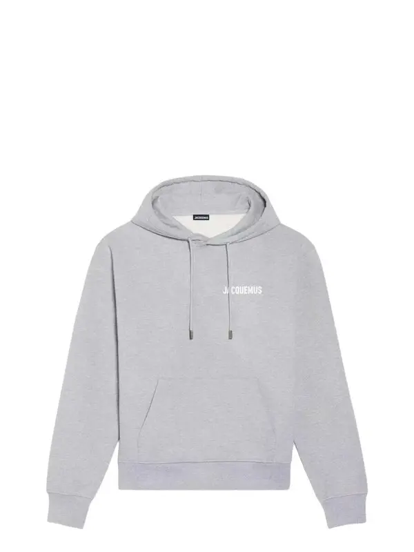 Jacquemus Logo Hoodie - Grey