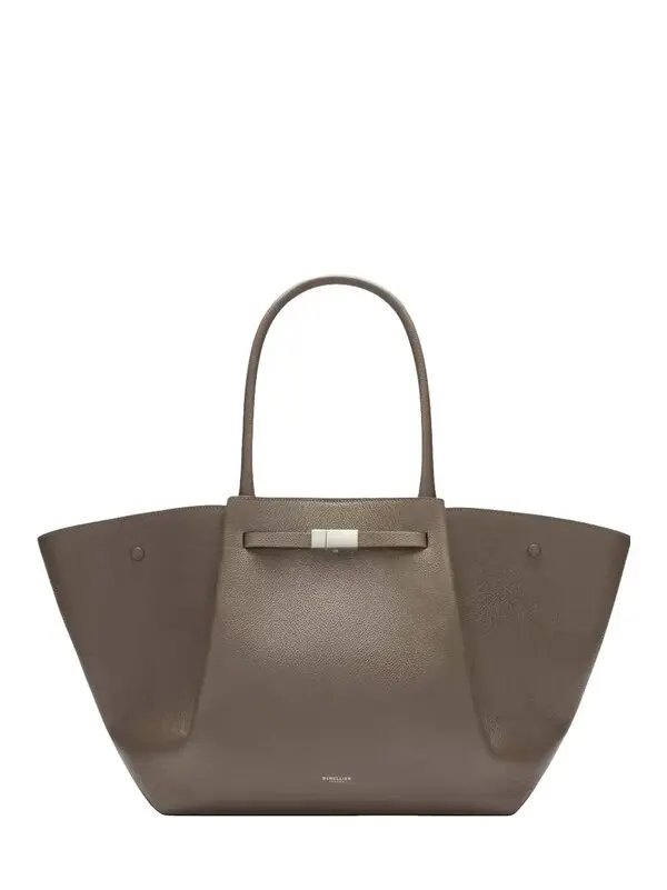 DEMELLIER Midi New York Tote Bag - Grey