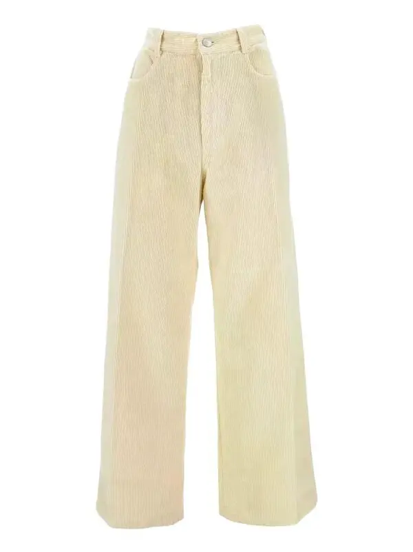 CELLAR DOOR Corduroy Five-pocket Trousers - Neutrals