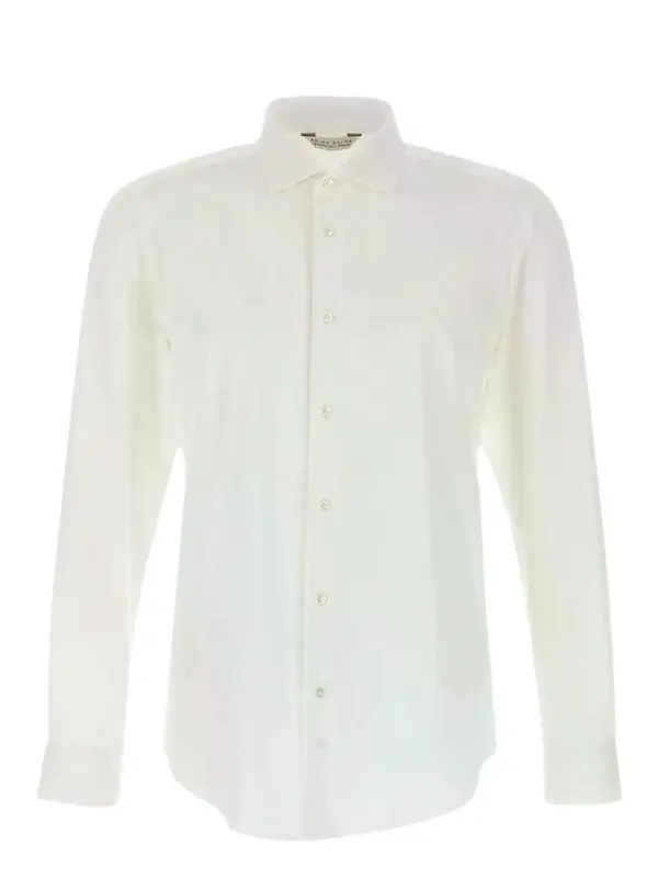 Brian Dales Button Shirt - White