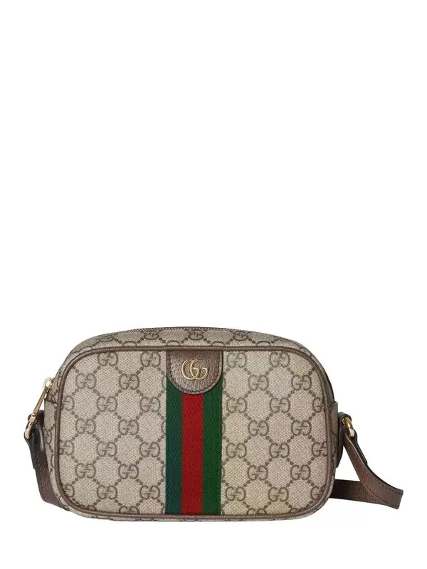 Gucci Ophidia Monogram Crossbody Bag - Neutrals