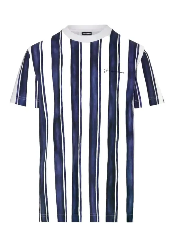Jacquemus Striped T-shirt - Blue
