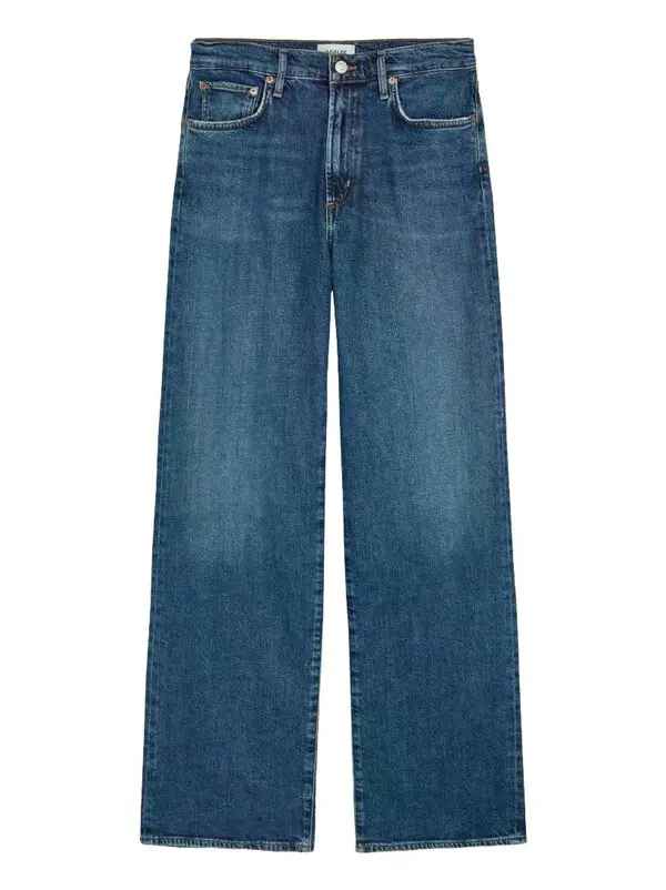AGOLDE Harper Wide-leg Jeans - Blue