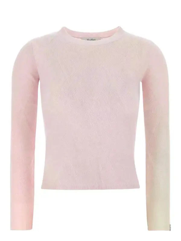 Max Mara Geometric Pattern Knitwear - Pink