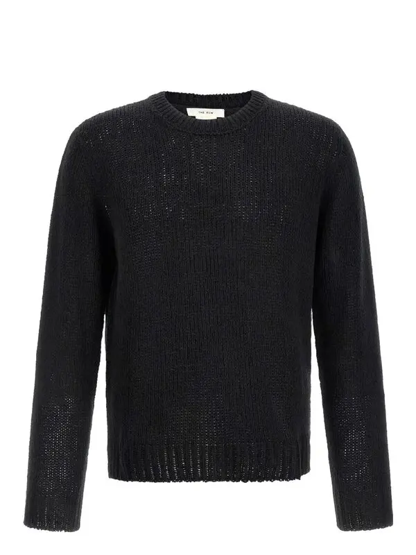 THE ROW Lang Ribbed Sweater - Black