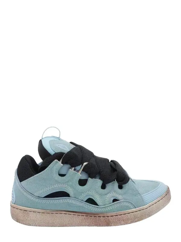 LANVIN Curb Laces Sneakers - Blue