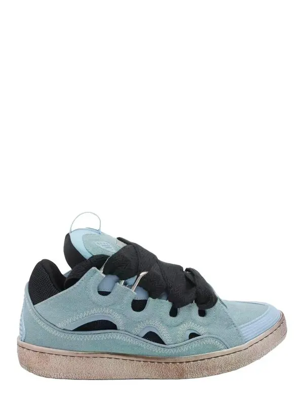 LANVIN Curb Laces Sneakers - Blue