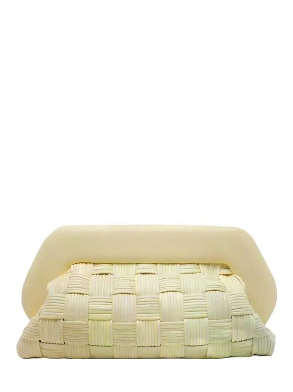 THEMOIRE Bios Intrecciato Clutch - Yellow