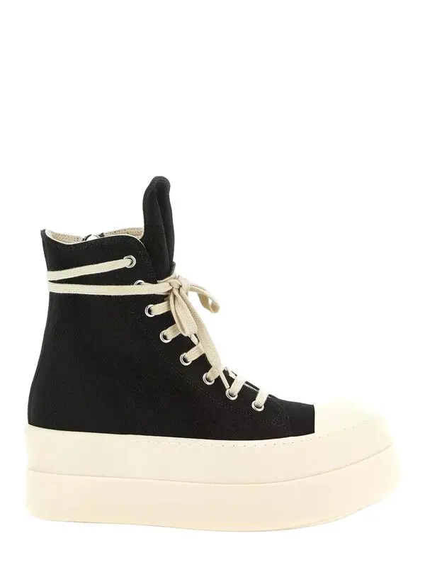 Rick Owens Mega Bumper Sneakers - Black