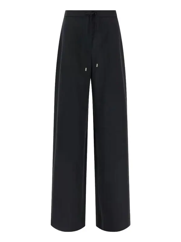 Max Mara Corone Drawstring Trousers - Blue
