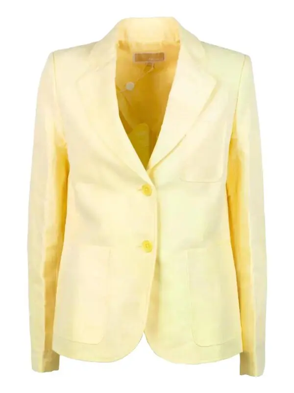 Michael Kors Single-breasted Blazer - Yellow