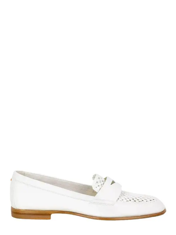 Santoni Loafers - White