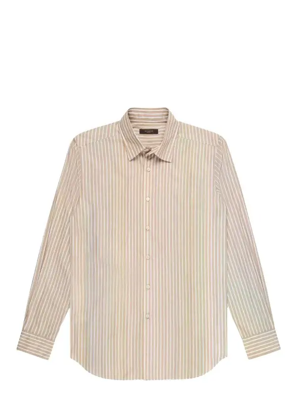 SLOWEAR Striped Shirt - Neutrals