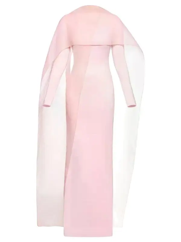 CHATS BY C.DAM Shahi Overlay Long-sleeve Dress - Pink