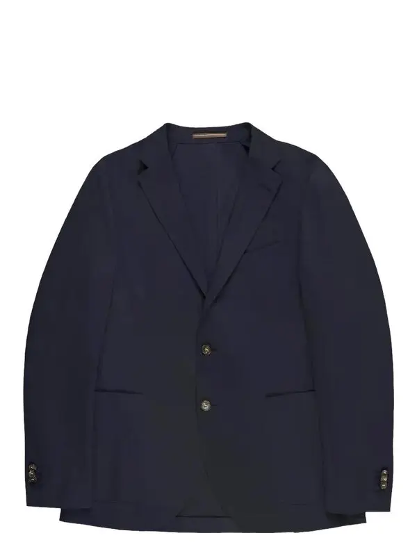SLOWEAR Single-breasted Blazer - Blue