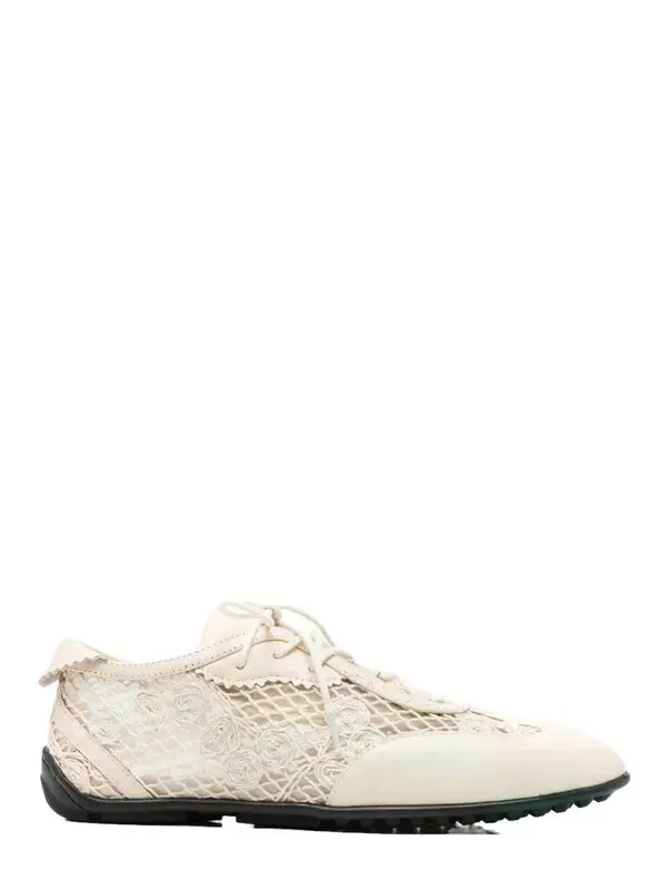 Stine Goya Lace Detail Sneakers - Neutrals