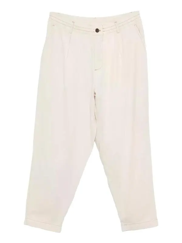 Universal Works Koko Pleated Trousers - Neutrals