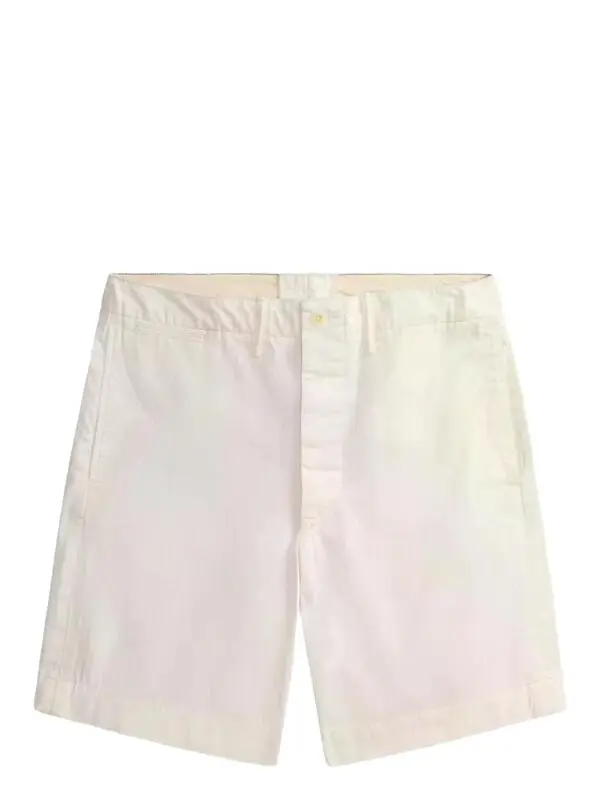 Ralph Lauren Buttoned Cotton Shorts - Neutrals