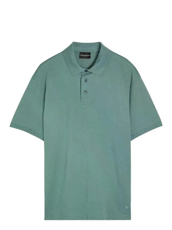 Emporio Armani Short-sleeve Polo Shirt - Green
