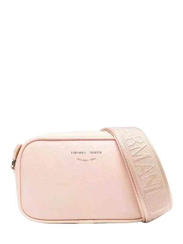 Emporio Armani Logo Strap Crossbody Bag - Pink