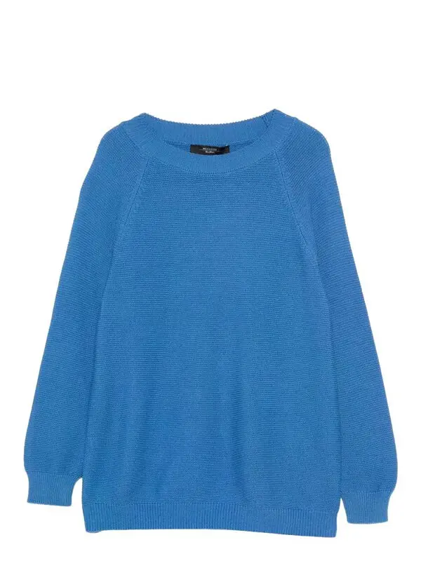 Max Mara Wkdaere Knitted Sweater - Blue