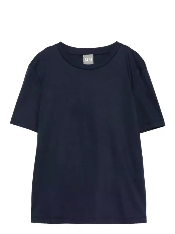 Max Mara Round Neck T-shirt - Blue