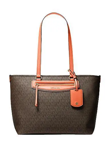 Michael Kors Jet Set Travel Medium Tote Bag - Orange