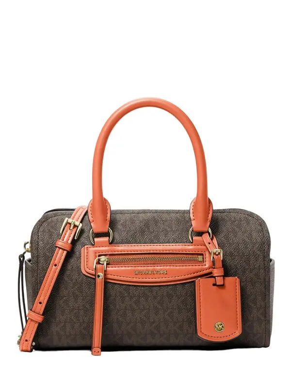 Michael Kors Jet Set Travel Extra-small Duffel Crossbody Bag - Orange