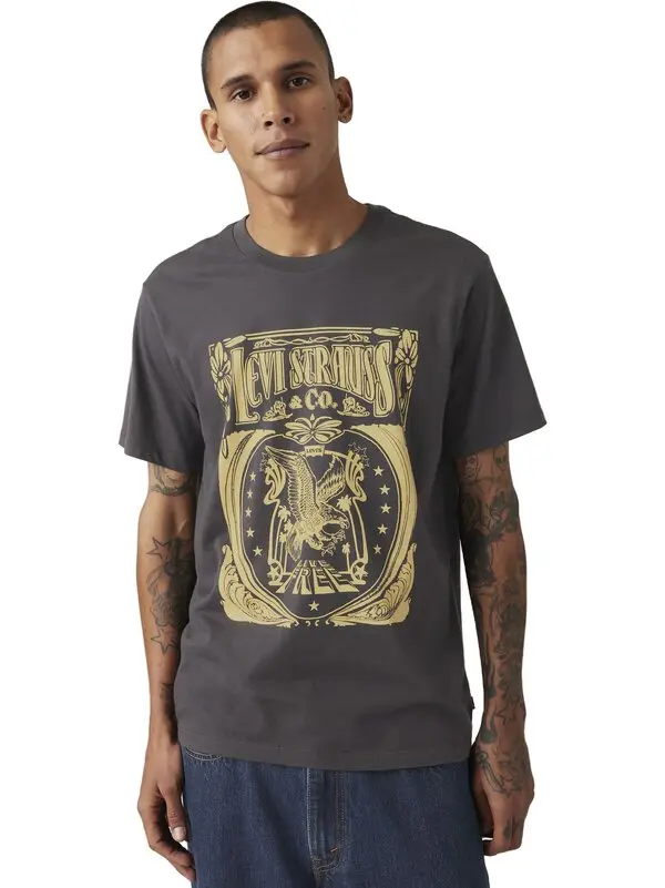 LEVI'S Classic Graphic T-shirt - Brin Music Insipred Phantom