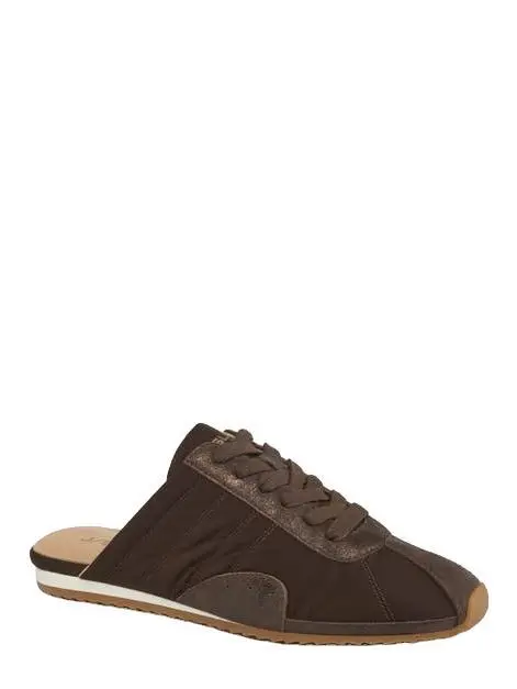 J/SLIDES NYC Pandora Mule Sneaker - Dark Brown