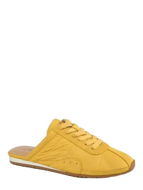 J/SLIDES NYC Pandora Mule Sneaker - Yellow