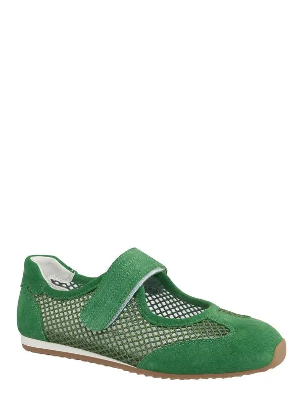 J/SLIDES NYC Patricia-m Mesh Sneaker - Green