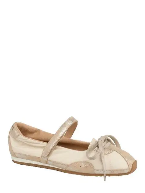 J/SLIDES NYC Pavia Mary Jane Sneaker - Sand