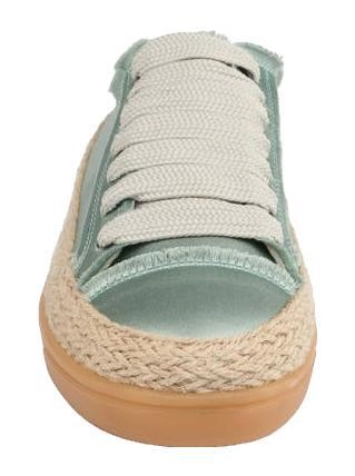 J/SLIDES NYC Henlen Satin Mule Sneaker - Fern