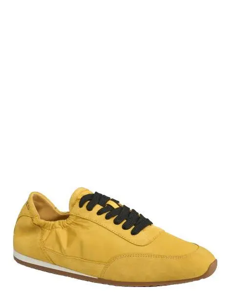 J/SLIDES NYC Prisha Lace-up Sneakers - Mustard