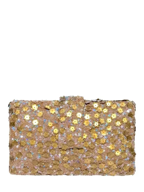 SIMITRI Floral Sequin Kitsch Clutch - Mahal