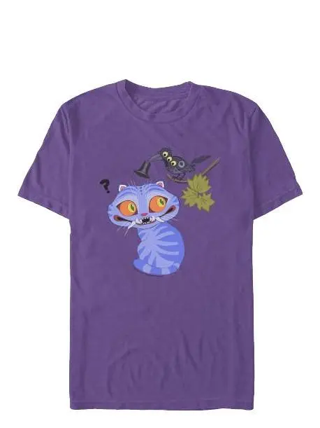 KPOP DEMON HUNTERS Derpy And Magpie Graphic T-shirt - Purple