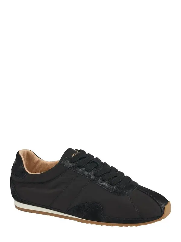 J/SLIDES NYC Preppy Lace-up Sneakers - Black