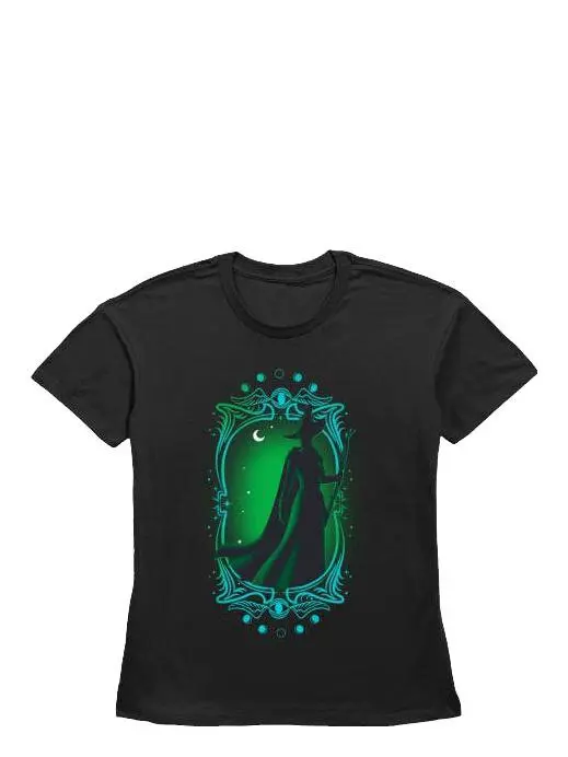 WICKED Elphaba Silhouette Graphic T-shirt - Black