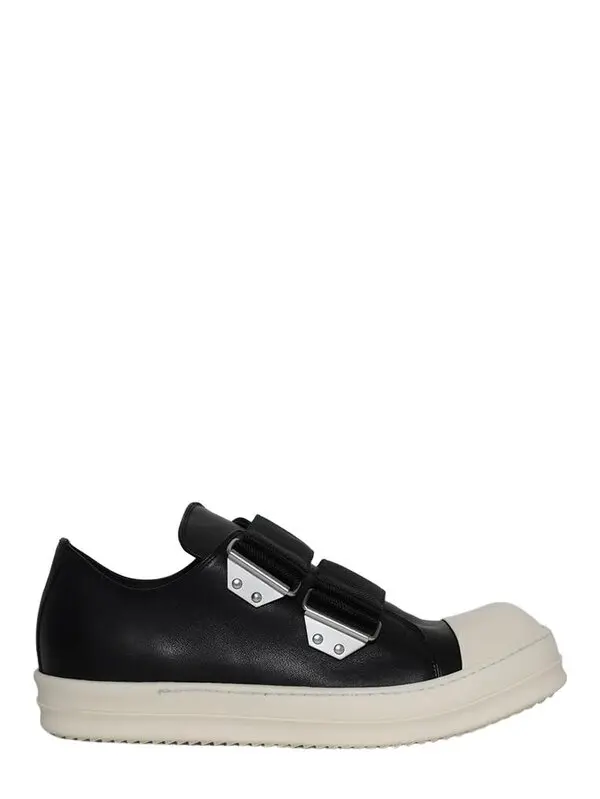 Rick Owens Extreme Strap Low Top Sneakers - Black